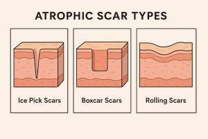 Understanding Atrophic Scars: Causes, Prevention, & Treatments | Clique ...