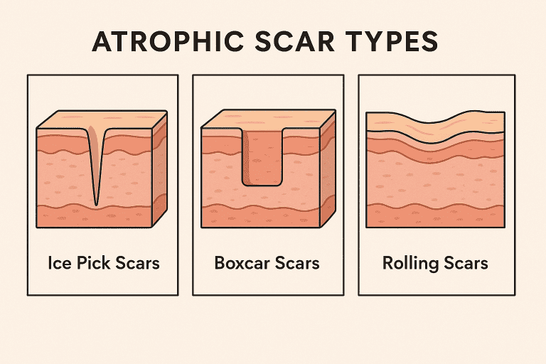 Understanding Atrophic Scars: Causes, Prevention, & Treatments | Clique ...